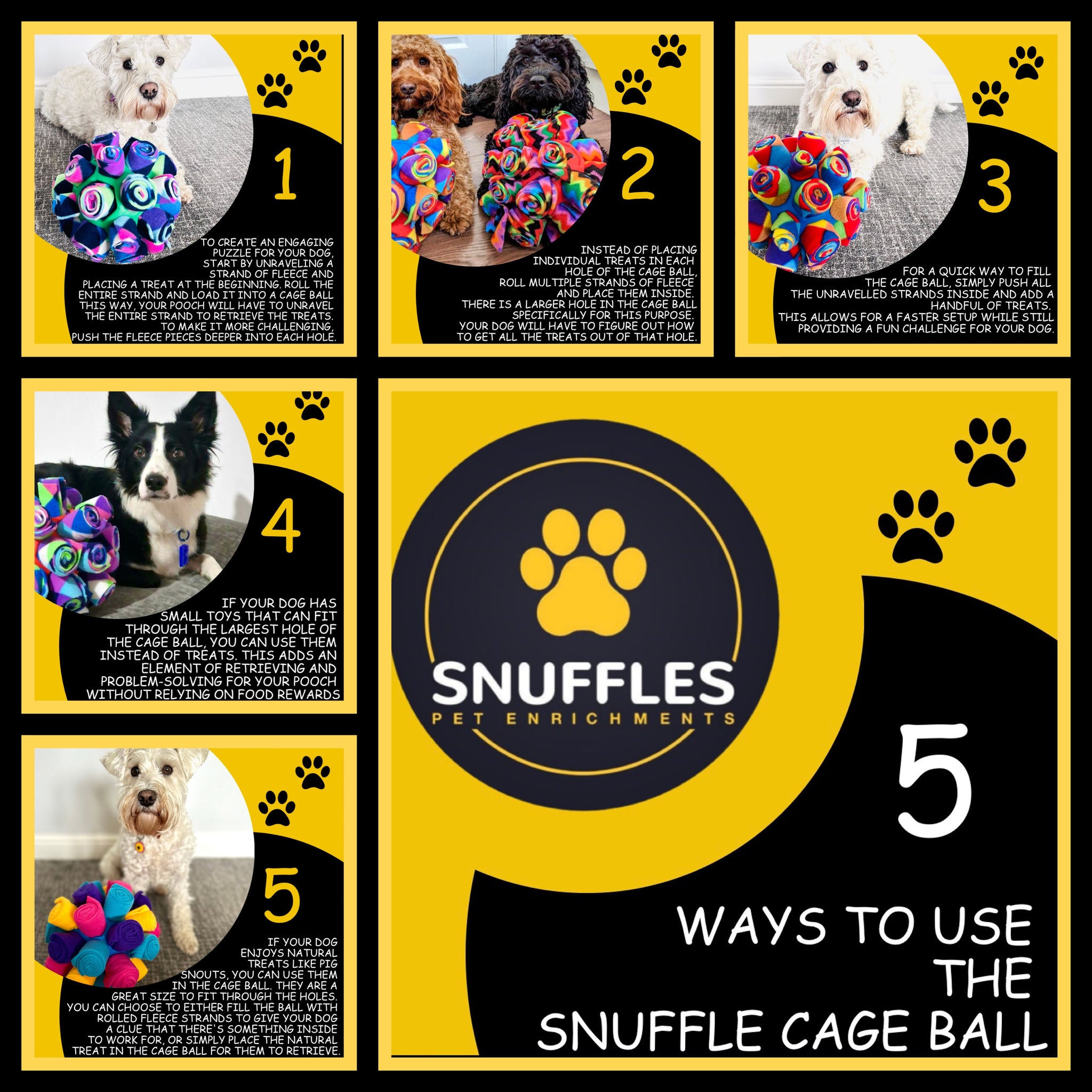 Custom Coloured Snuffle Cage Ball – Snufflesshop